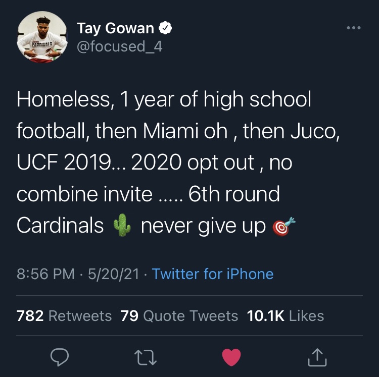 Homeless, Covid, NFL Cornerback, The Tay Gowan You Need To Know ...